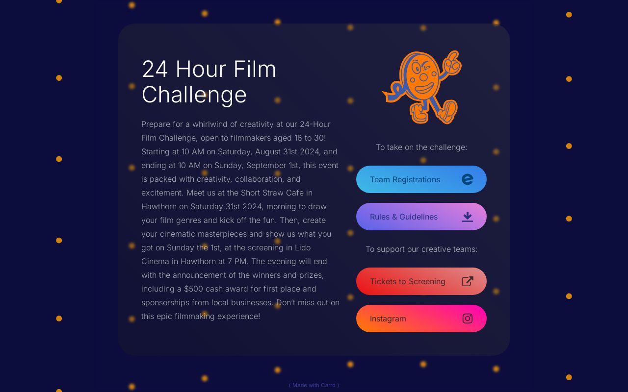 24 Hour Film Challenge